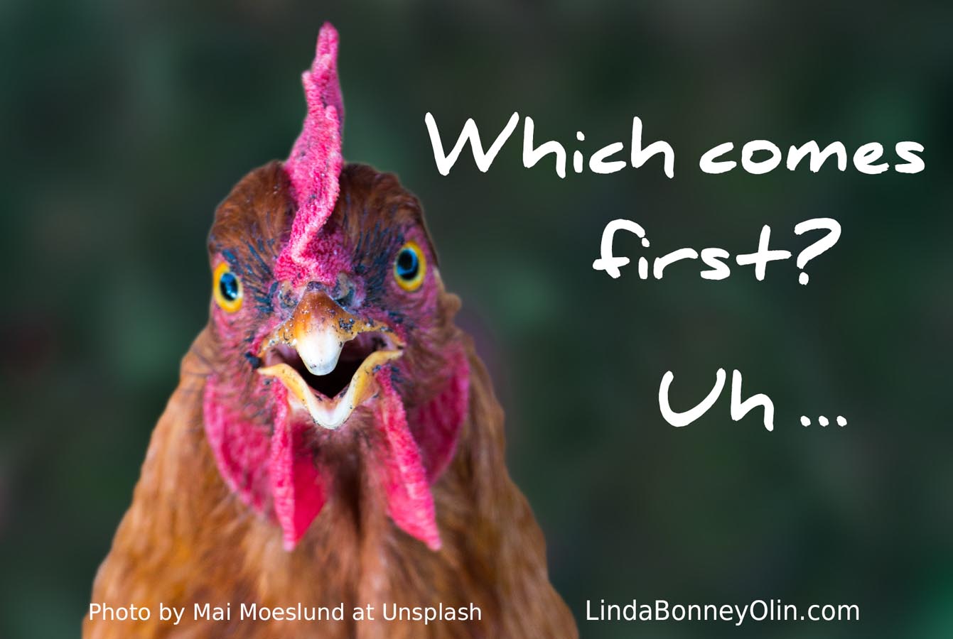 Words and Music: Which Comes First? | Linda Bonney Olin ~ Faith Songs